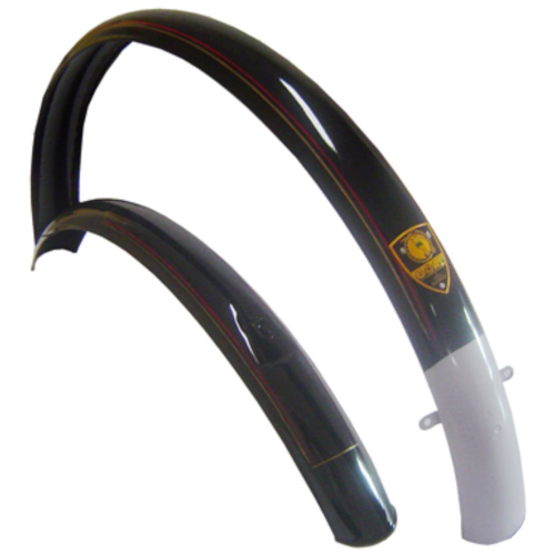 Paralama Aro 26 Tipo Vovô Preto Goal - Jhonn Cicles Bicicletas